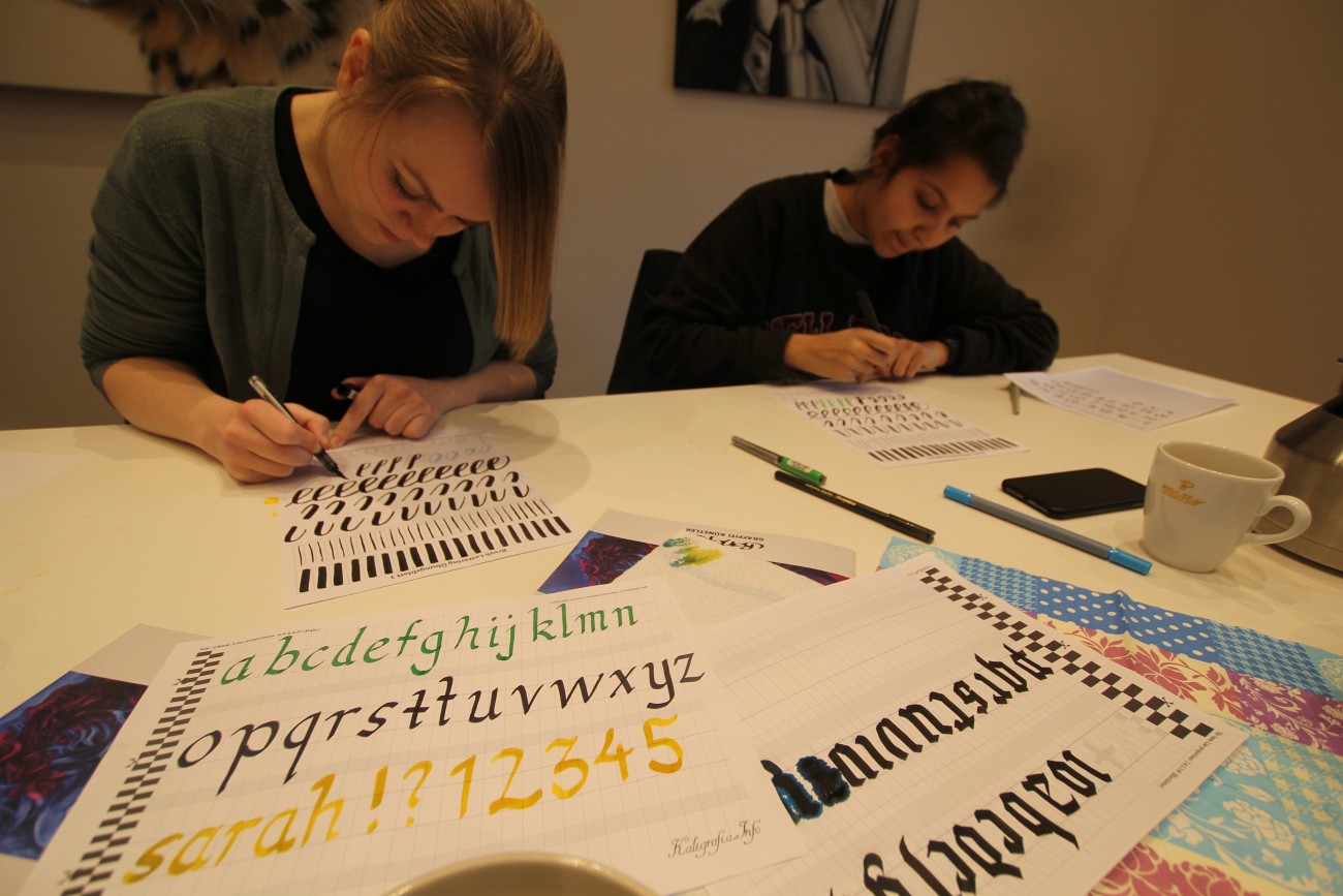 Handlettering & Calligraffiti Workshop in Hannover – BeNeR1 Graffiti Kunst