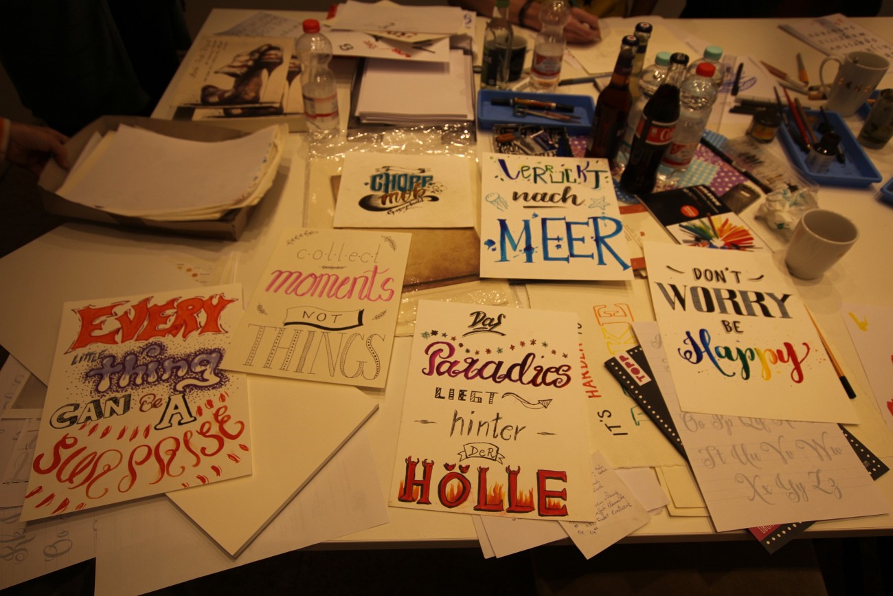 Handlettering & Calligraffiti Workshop in Hannover – BeNeR1 Graffiti Kunst